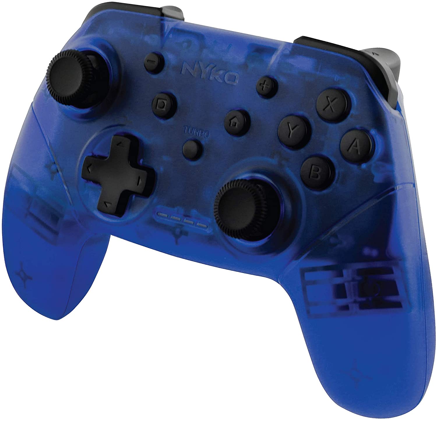 Nyko Wireless Core Controller – Bluetooth (color azul transparente)